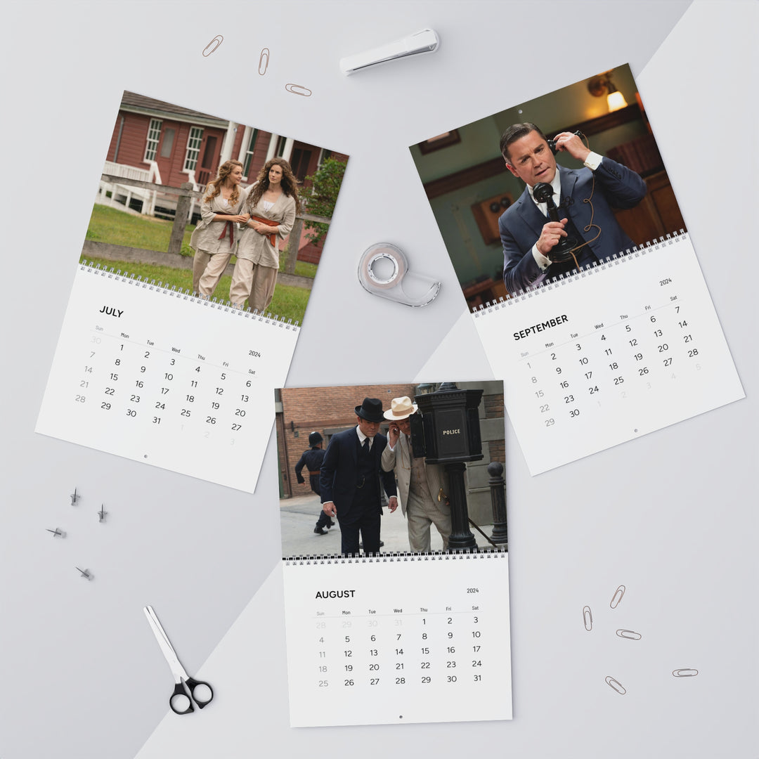 Murdoch Mysteries 2025 Calendar - John V Mera Murdoch Mysteries 2025 Calendar - John V Mera